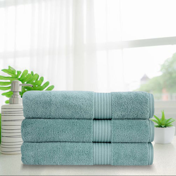 Christy Supreme Hygro 650gsm Cotton Towels - Mineral Blue – Home ...
