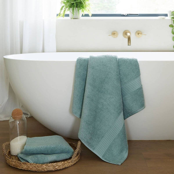 Christy Supreme Hygro 650gsm Cotton Towels - Mineral Blue – Home ...